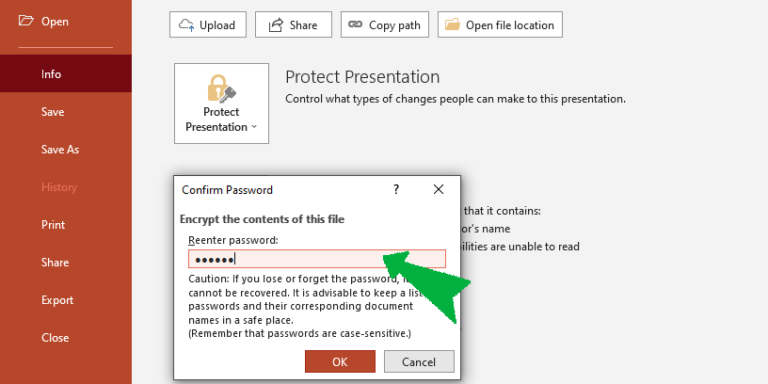 How to Password Protect PowerPoint File - I FIX PROBLEM