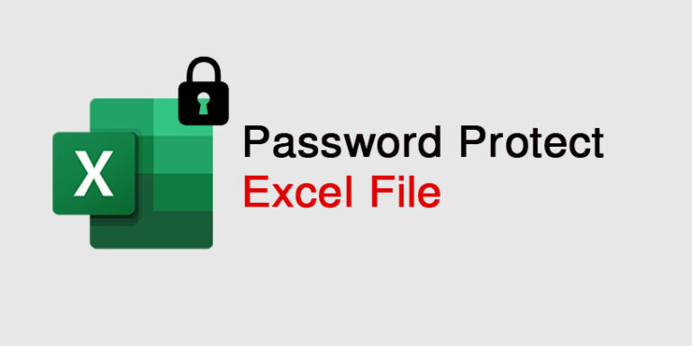 How To Password Protect Excel File I FIX PROBLEM