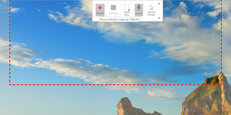 How to record Windows Screen using PowerPoint - I FIX PROBLEM