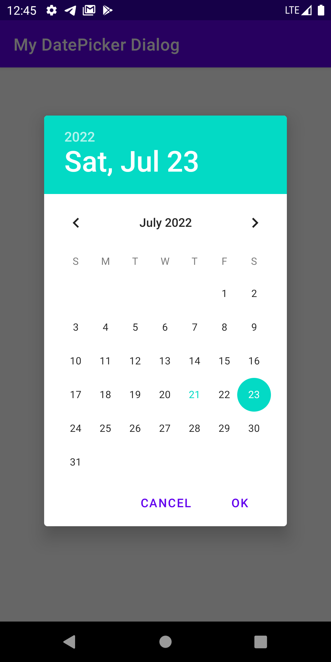 How to create Dialog message in Android Studio - I FIX PROBLEM