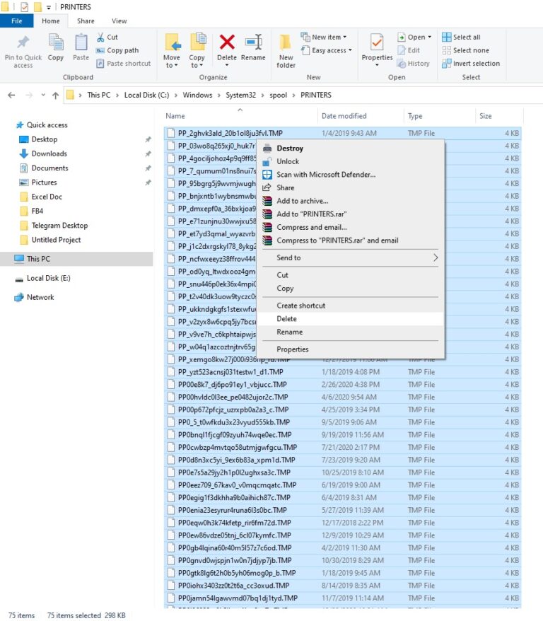 How To Clear Print Spooler And Fix Forever Printing Problem - I FIX PROBLEM